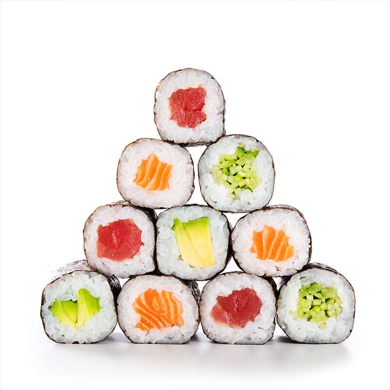Assorted Hosomaki | 10pcs | Subarashi Sushi Casablanca